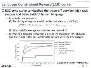 Rethinking action spaces for reinforcement learning in end-to-end dialog agents with latent ...