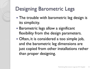 Rethinking barometric legs | PDF