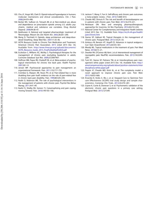 Rethinking chronic pain in a primary care setting | PDF