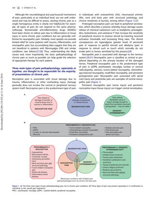 Rethinking chronic pain in a primary care setting | PDF