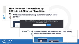 Rethinking Conversion Optimization By Khalid Saleh | PDF