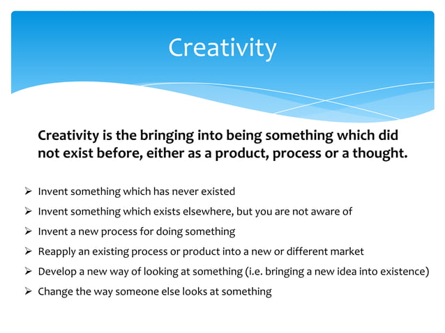 Rethinking creativity across the life span | PPT