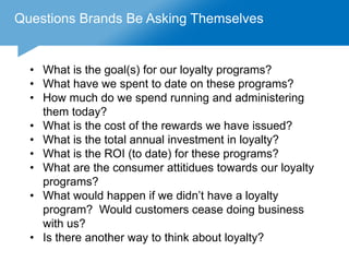 Rethinking customer loyalty | PPTX | Marketing and Advertising | Business