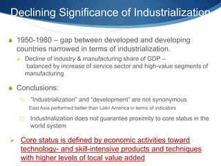 Rethinking development theory - Insights from East Asia and Latin ...