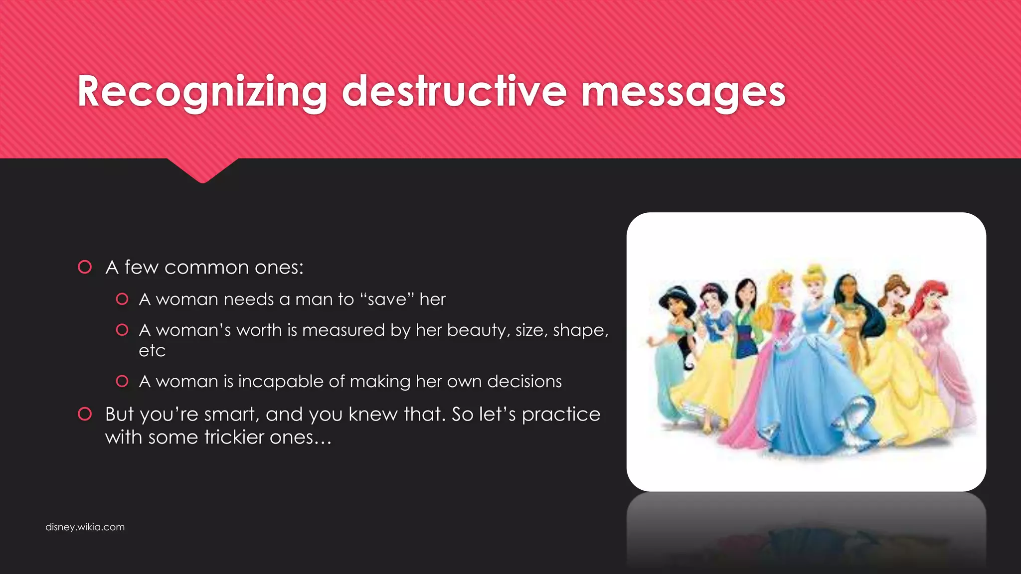 Rethinking the Female Image: Promoting Positive Messages for Girls | PPT