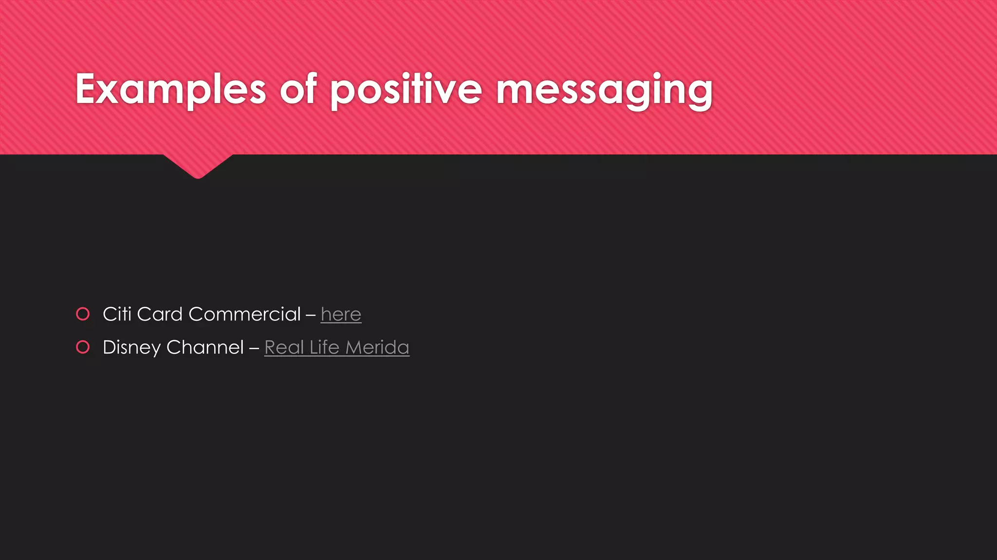 Rethinking the Female Image: Promoting Positive Messages for Girls | PPT