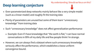 Rethinking of Generalization | PPT