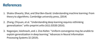 Rethinking of Generalization | PPT