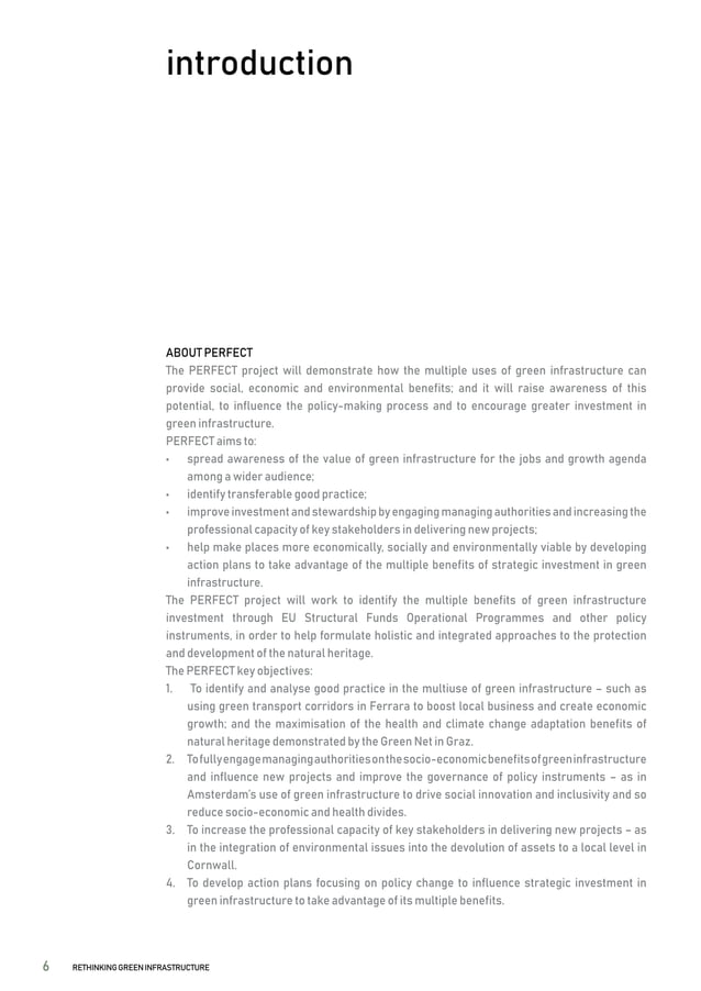 Rethinking green infrastructure | PDF