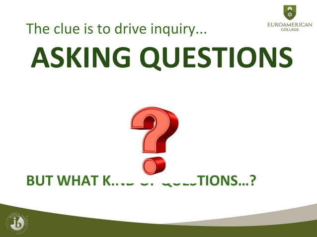 Rethinking math at euroamerican college | PPT