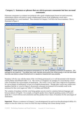 Rethinking nasalance and nasal emission9 | PDF