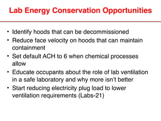 Rethinking Lab Ventilation | PDF | Indoor Environmental Quality | Home ...
