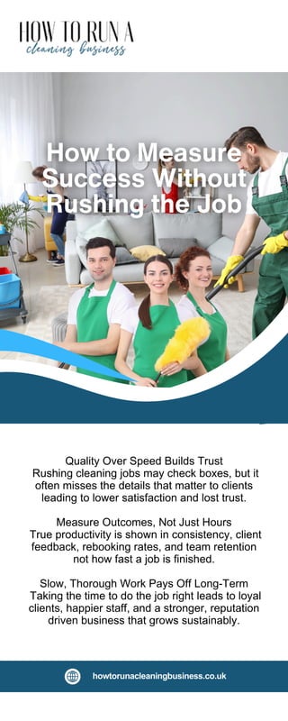 Rethinking Productivity: How to Measure Success Without Rushing the Job ...