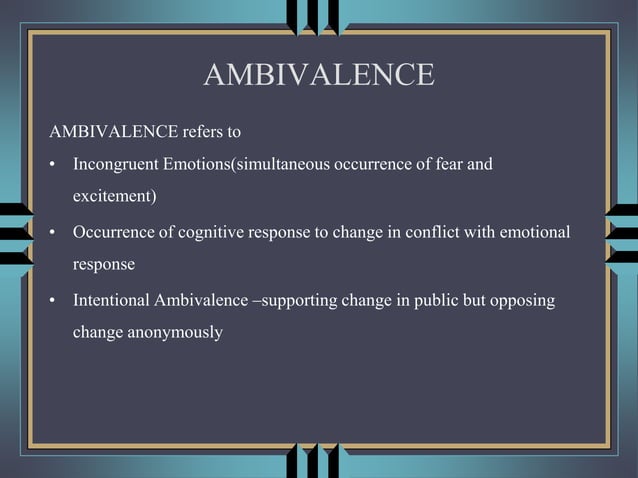 Rethinking resistance and recognizing ambivalence | PPTX