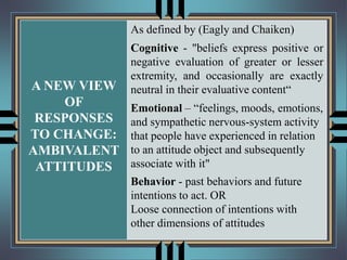 Rethinking resistance and recognizing ambivalence | PPTX