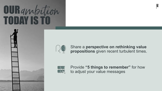 Rethinking value propositions | PPT