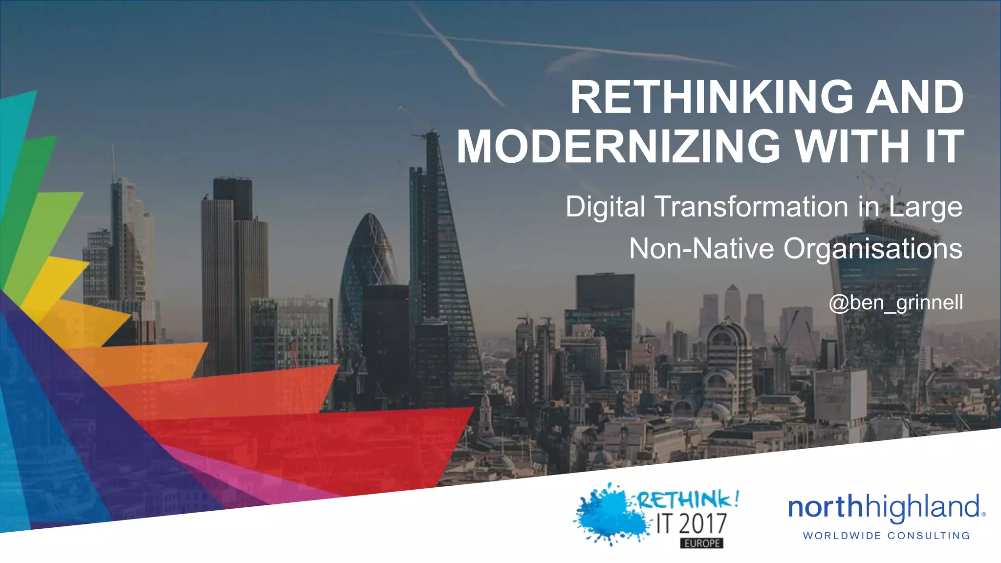 Rethink it presentation apr2017v12 | PPT