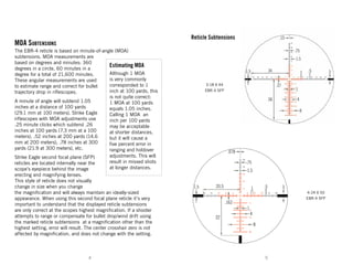 Reticle manual | Vortex EBR-4 MOA | Optics Trade | PDF