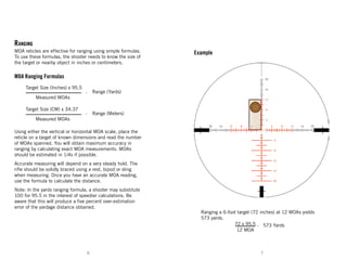 Reticle manual | Vortex EBR-4 MOA | Optics Trade | PDF