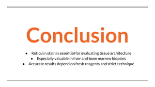 Reticulin Stain (Gordon & Sweet Method) | Special Stain in ...