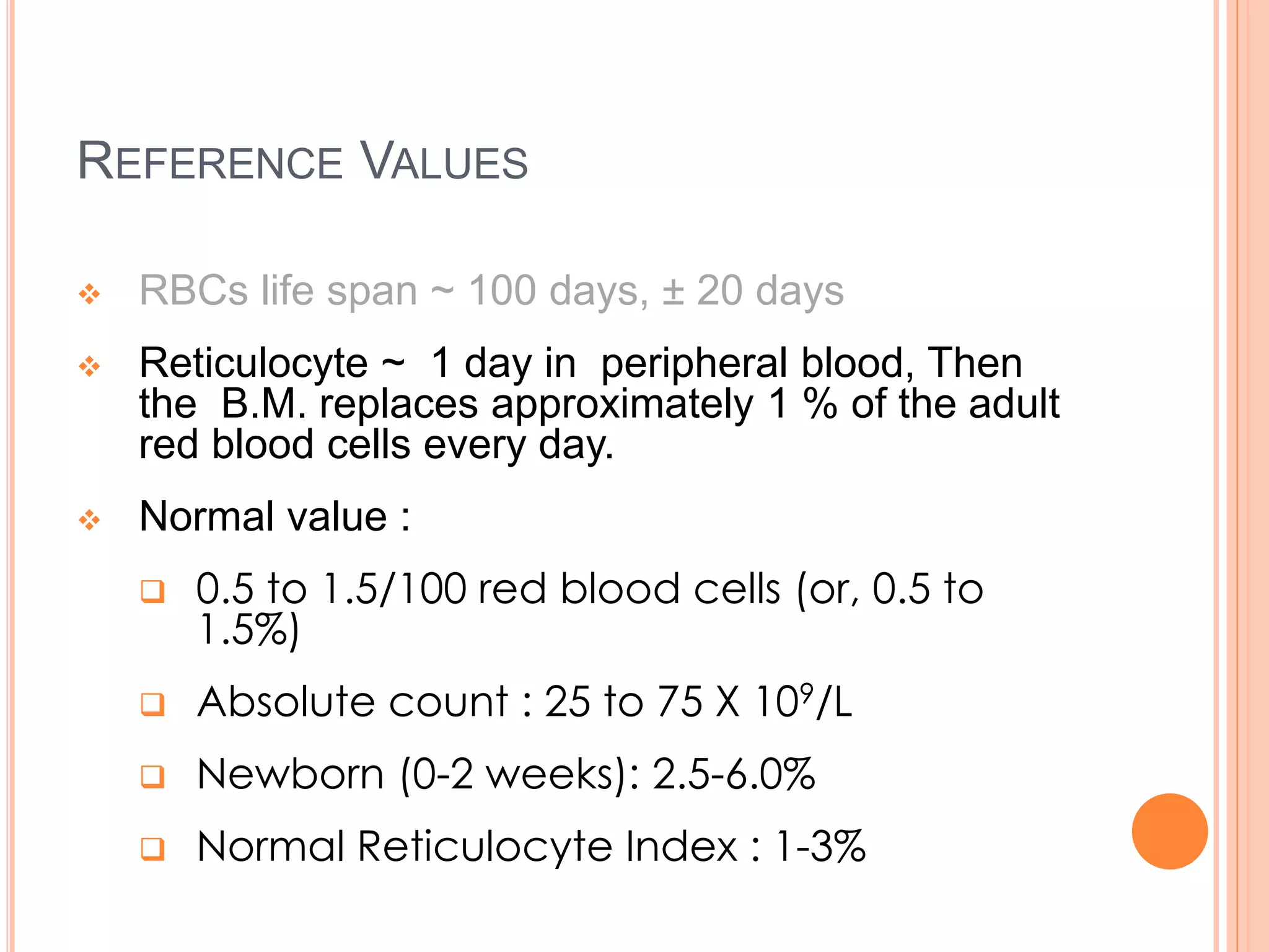 Reticulocyte count | PPTX