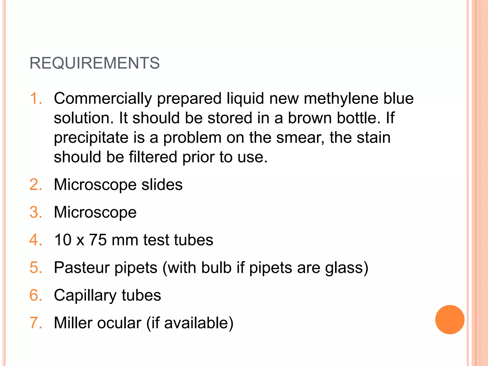 Reticulocyte count | PPTX