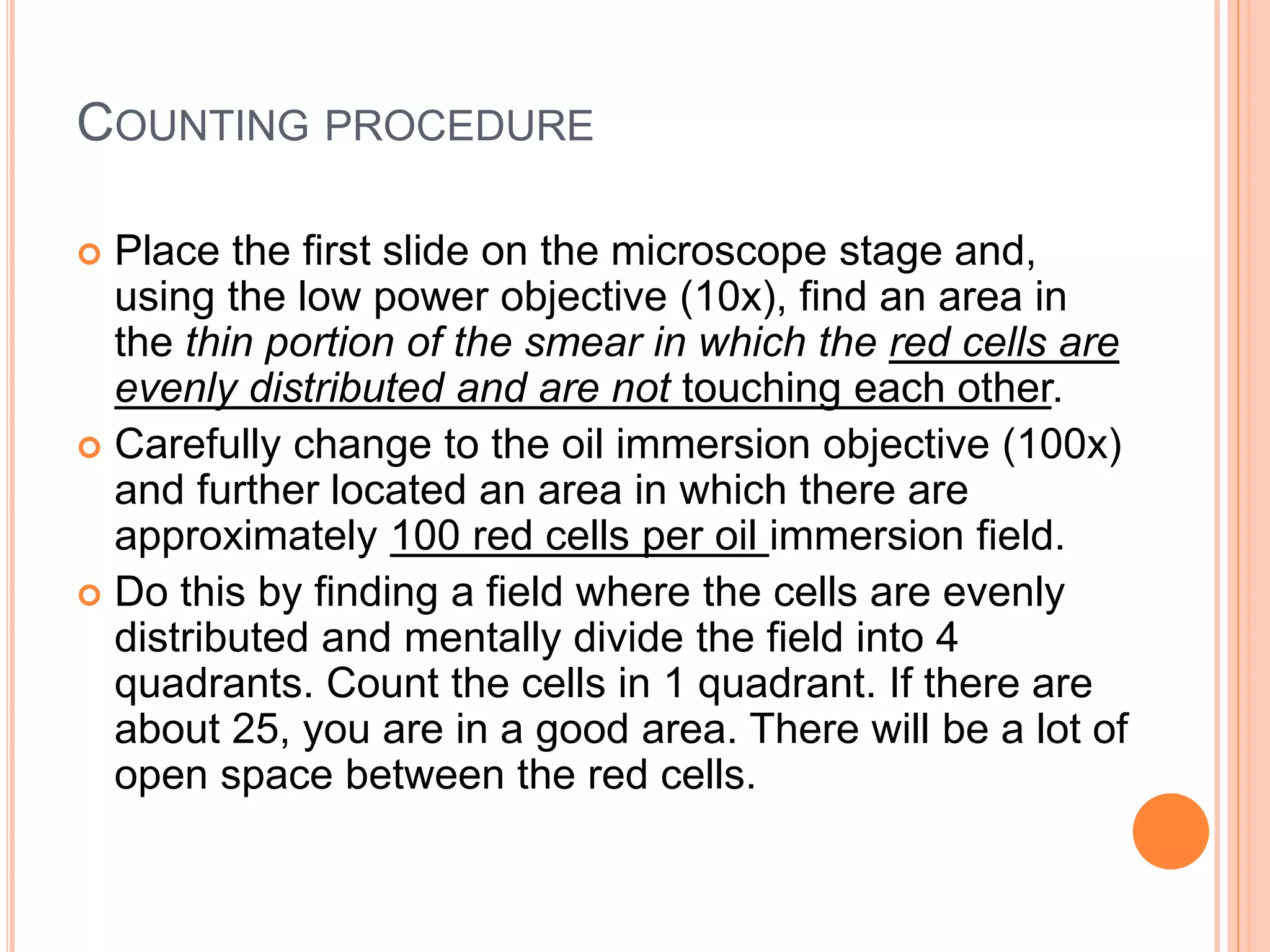 Reticulocyte count | PPTX