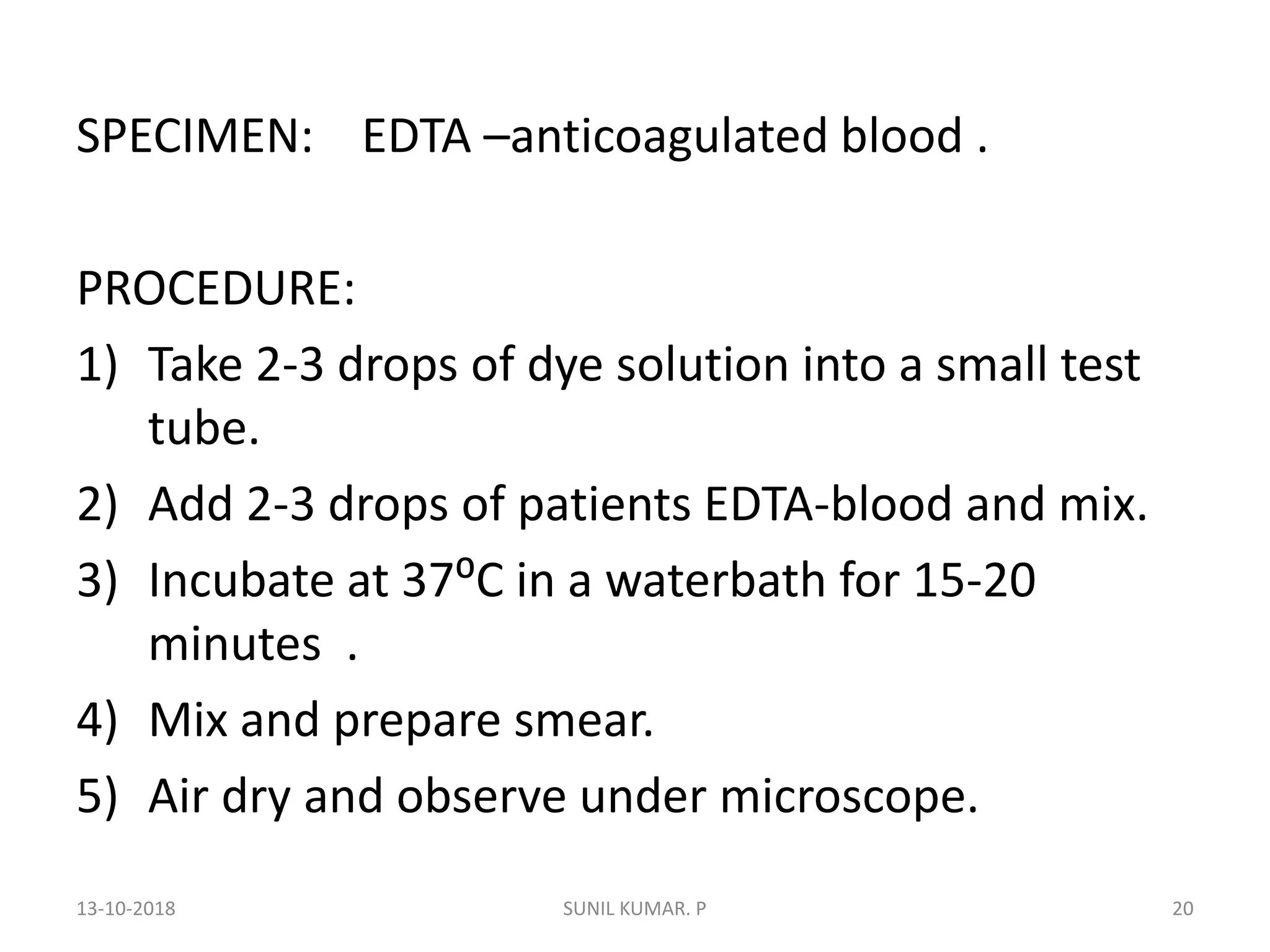 Reticulocyte count | PPTX