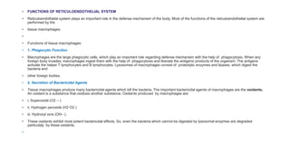 Reticuloendothelial System and Tissue Macrophage.pptx