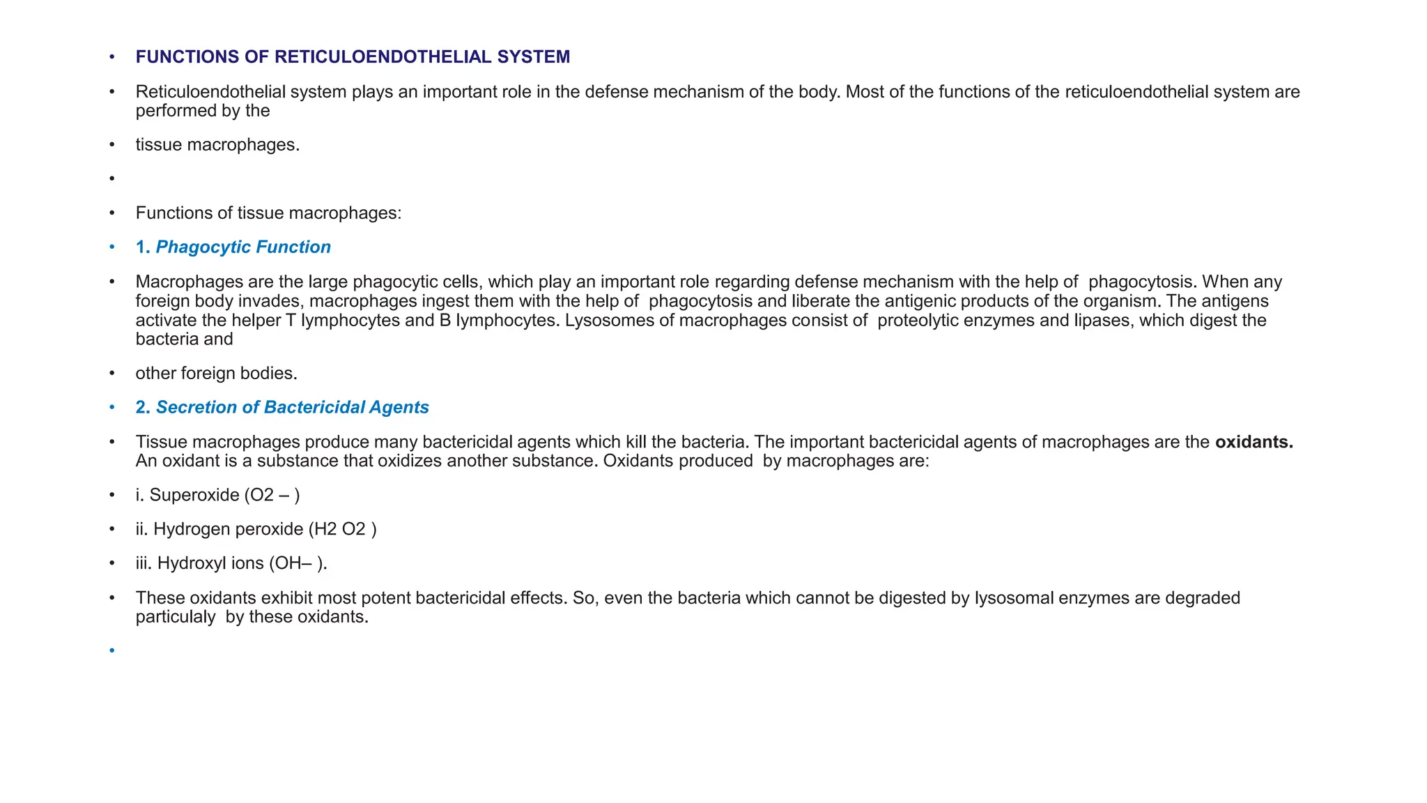 Reticuloendothelial System and Tissue Macrophage.pptx