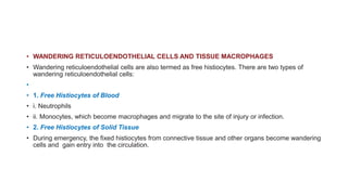 Reticuloendothelial System and Tissue Macrophage.pptx