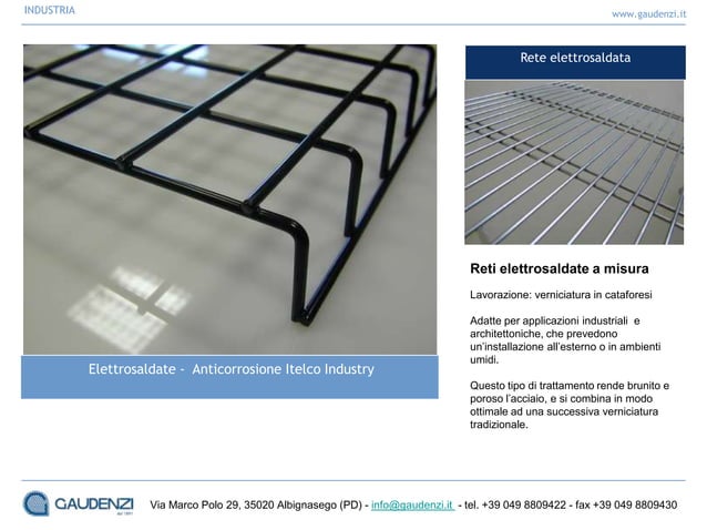 Reti elettrosaldate | PPT