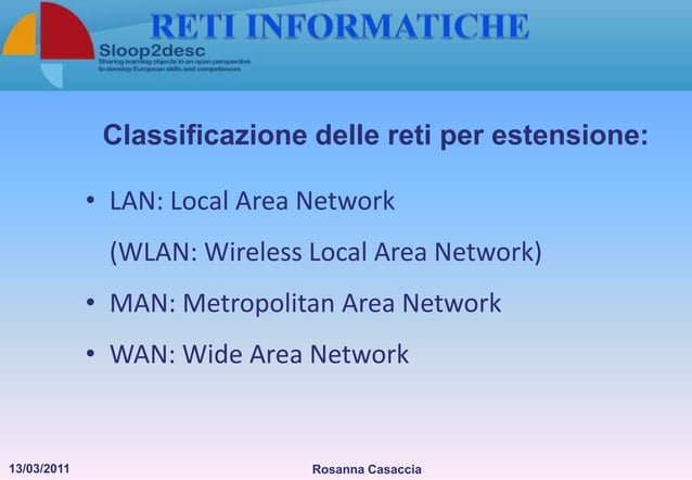 Reti informatiche | PPTX | Computer Networking | Computing