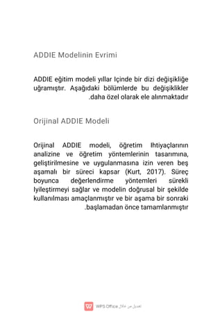 öğretim teknolojileri, ADDİE MODELİ.pdf