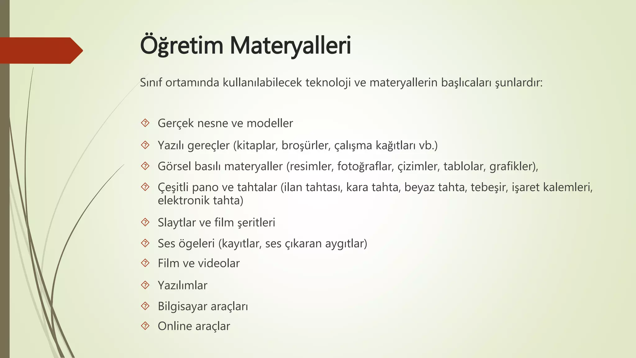 Ögreti̇m teknoloji̇leri̇ ve materyal tasarimi ders 1 | PPTX