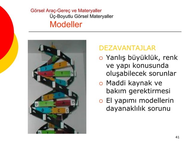 Ögreti̇m teknoloji̇leri̇ ve materyal tasarimi ders 5_gorsel_arac_ve_gerecler_materyaller | PPT