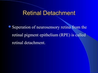 Retina 5 retinal detachment 09.06.16 - dr.k.n.jha