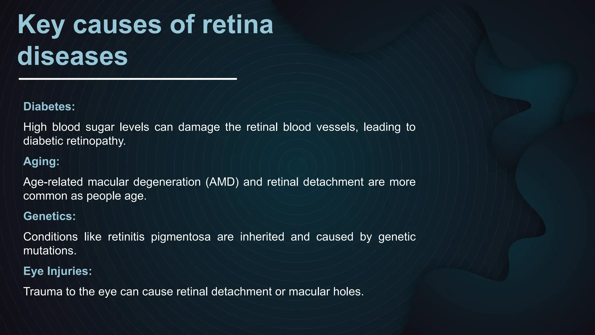 Retina Diseases Early Detection and Advanced Treatment Options | PPTX