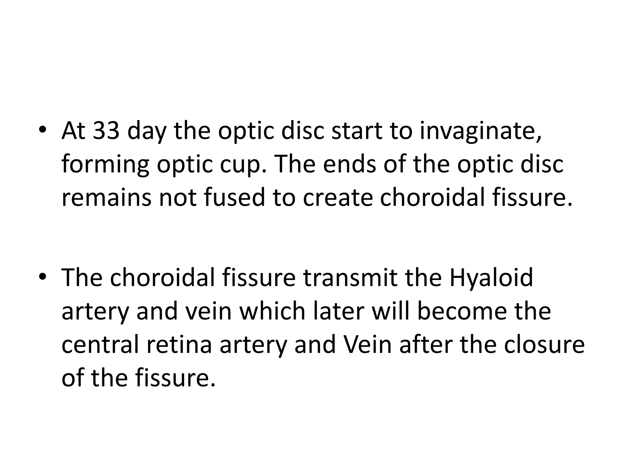 Retina embryology ppt | PPTX