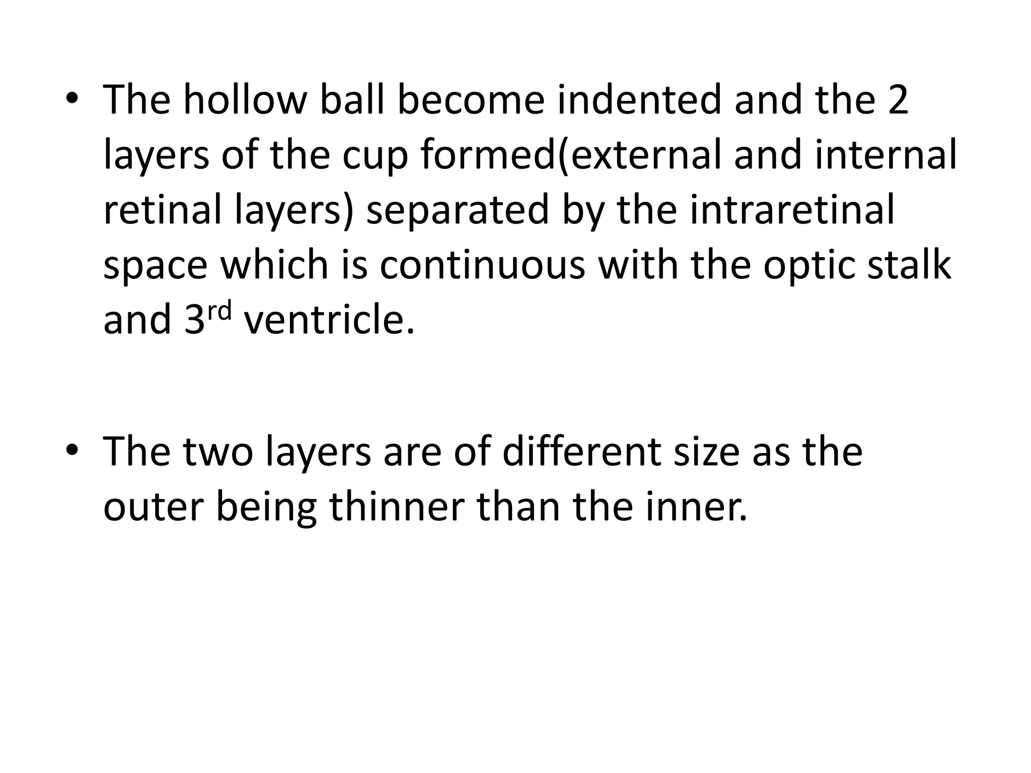 Retina embryology ppt | PPTX