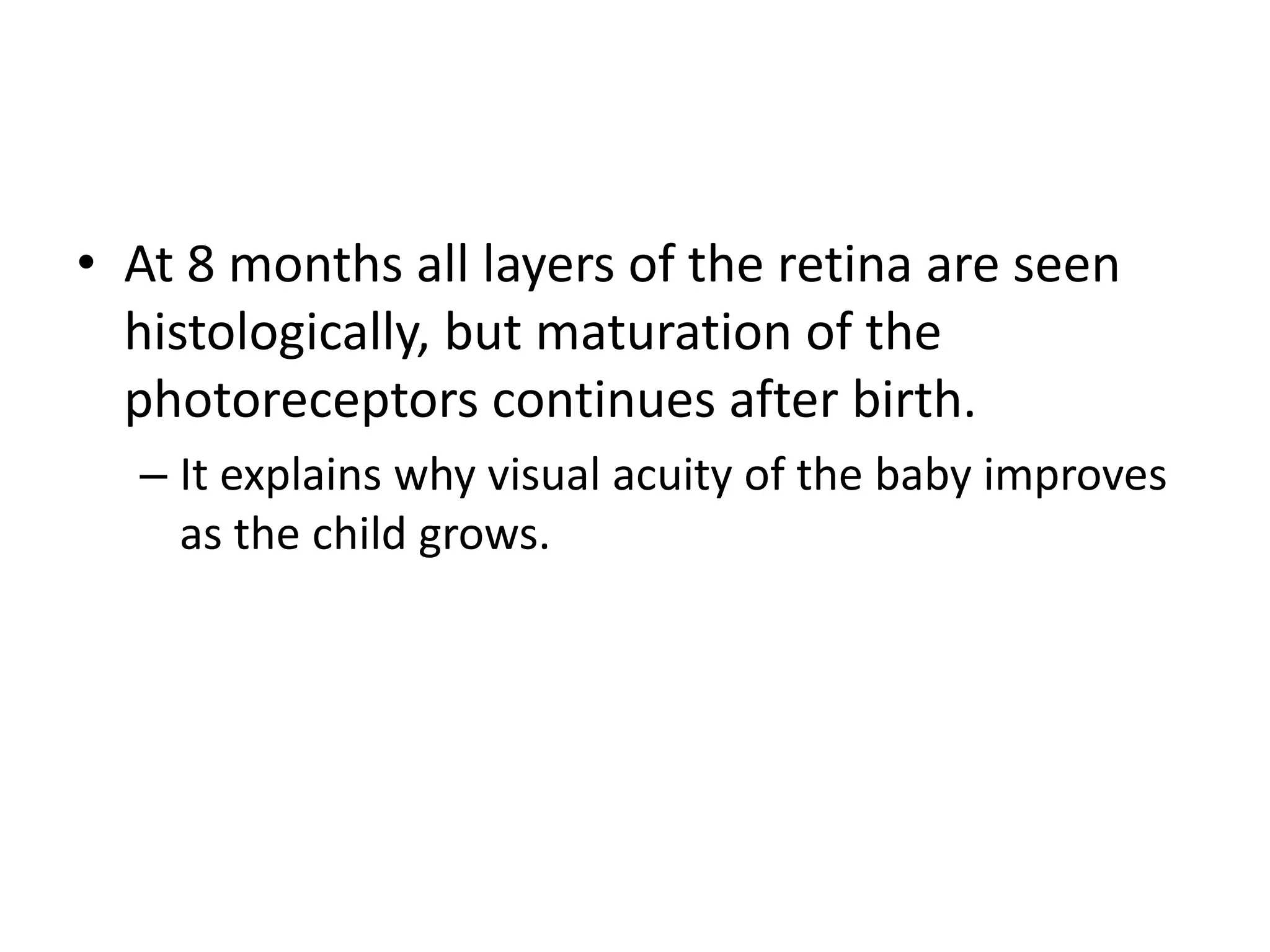 Retina embryology ppt | PPTX