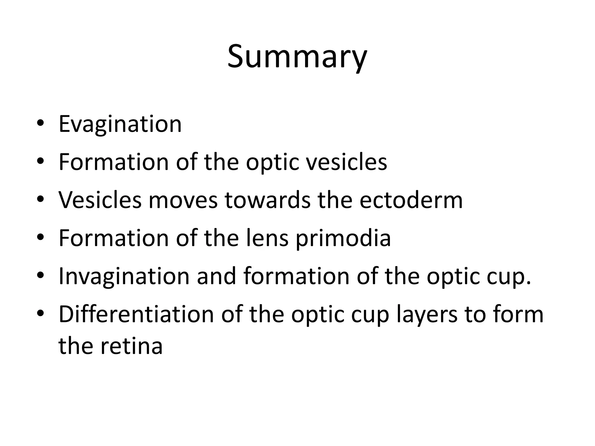 Retina embryology ppt | PPTX