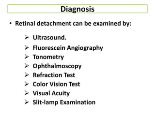 Retinal detachment | PPT