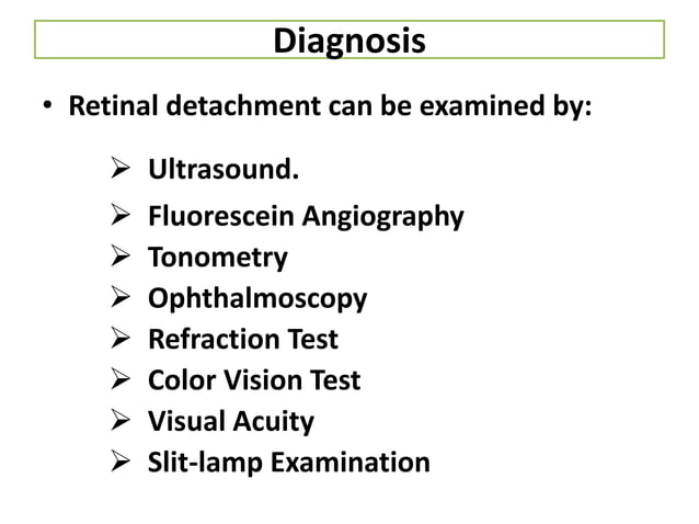 Retinal detachment | PPT
