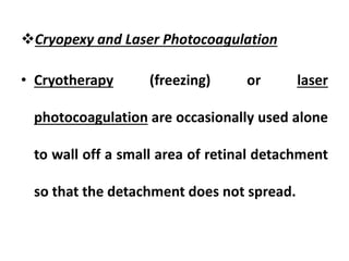 Retinal detachment | PPT
