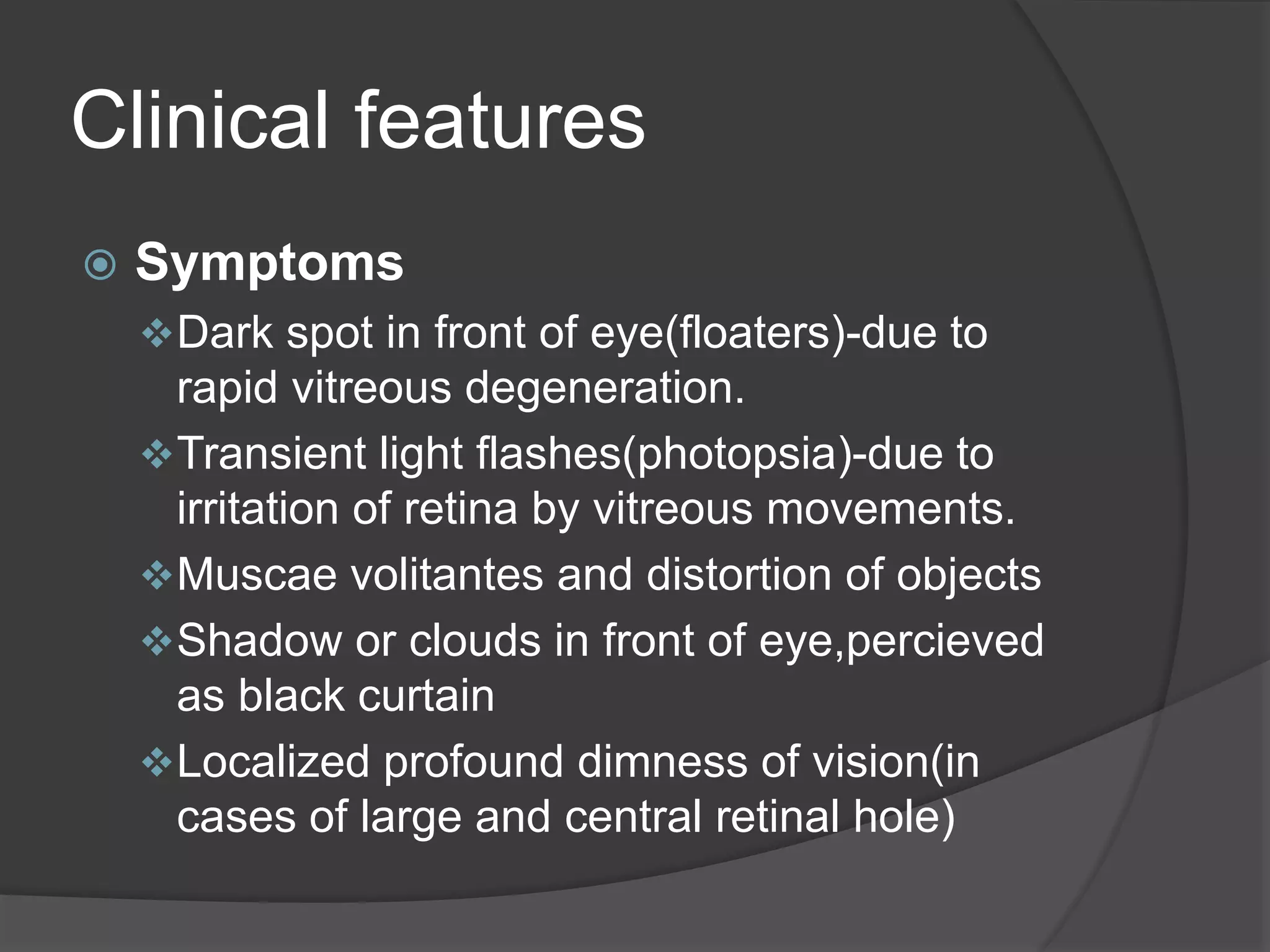 RHEGMATOGENOUS Retinal detachment | PPTX