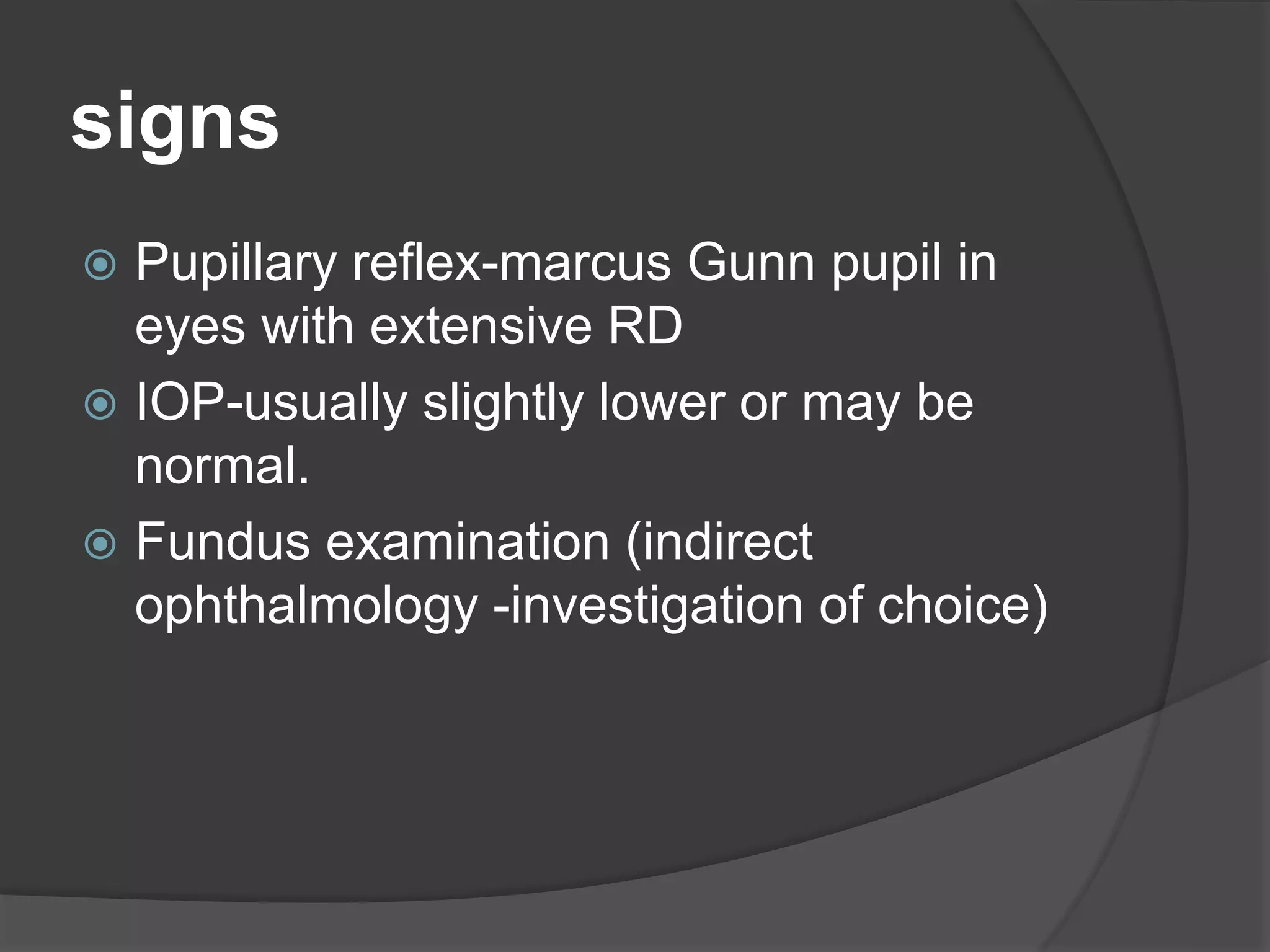 RHEGMATOGENOUS Retinal detachment | PPTX