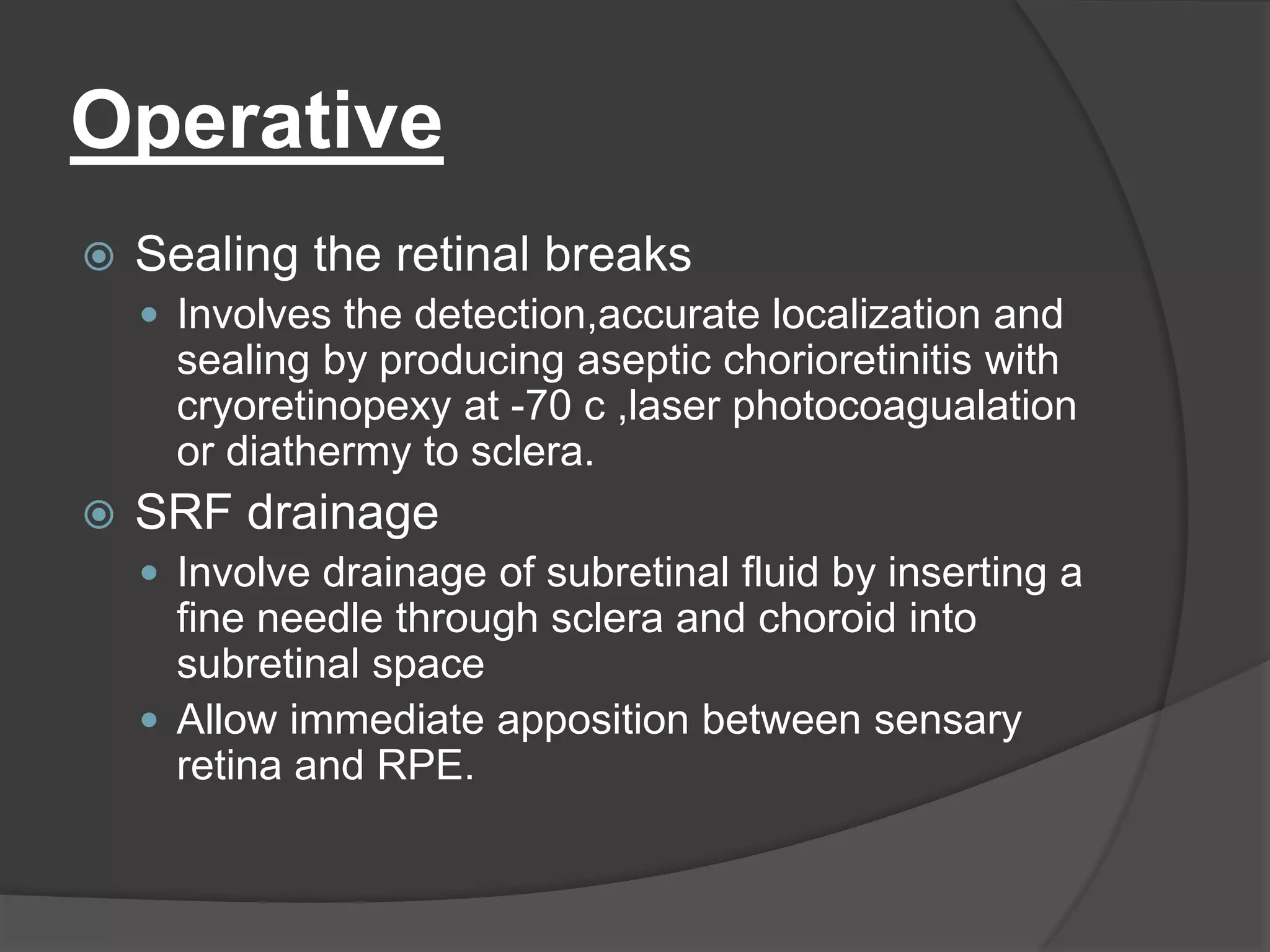 RHEGMATOGENOUS Retinal detachment | PPTX