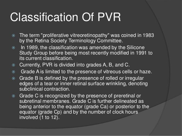 RHEGMATOGENOUS Retinal detachment