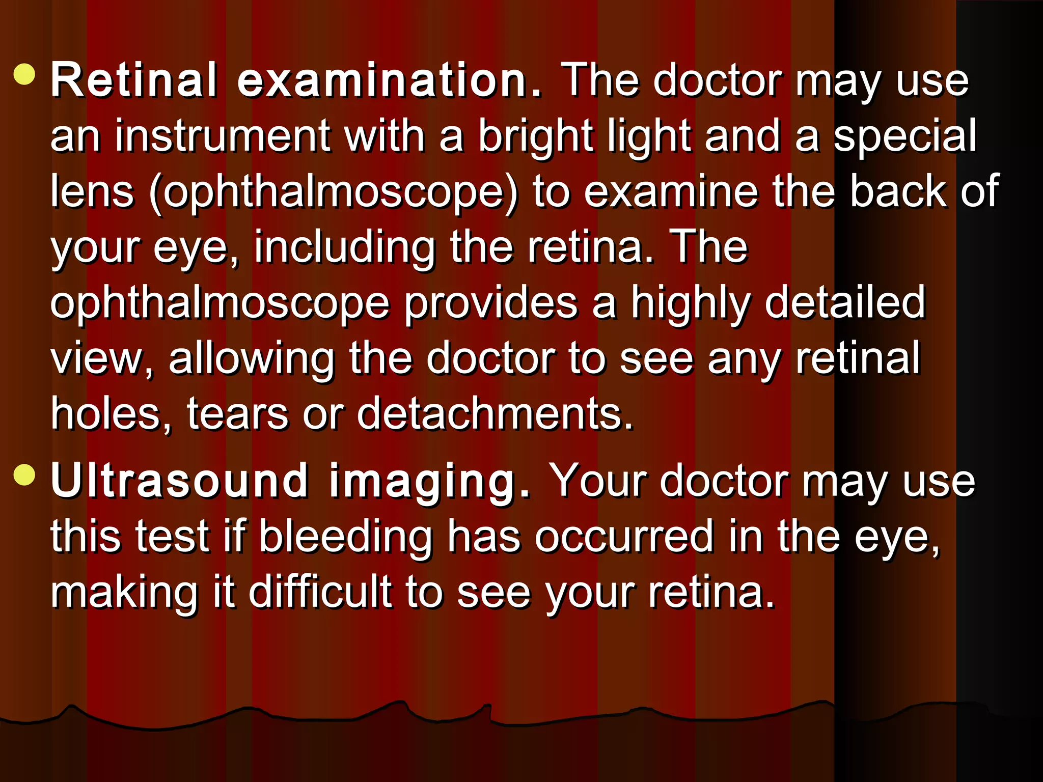 Retinal detachment | PPT